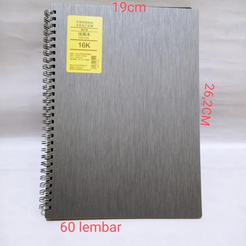 Jual Buku blok note B5 spiral/buku catatan notebook 16k spiral - Jakarta Barat - A&W stationary ...