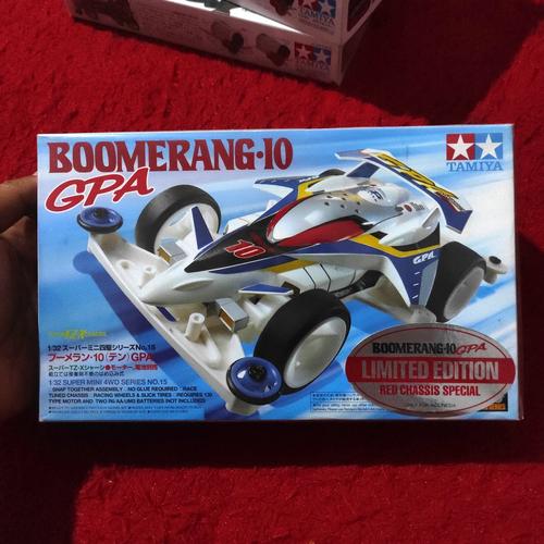 Jual Tamiya Boomerang-10 GPA (Super-TZX) rare item - Kab. Ponorogo ...