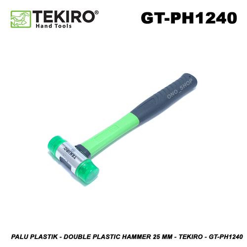 Jual Palu Plastik - Double Plastic Hammer 25 mm - Tekiro - GT-PH1240 ...