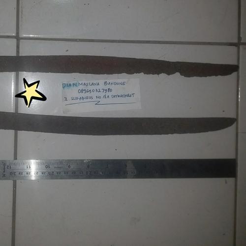 Jual pusaka pedang suduk maru dan pedang sabet wesi aji sepuh bilah ...
