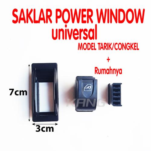 Jual Switch Saklar Power Window Jendela Universal. Congkel/ Tarik ...