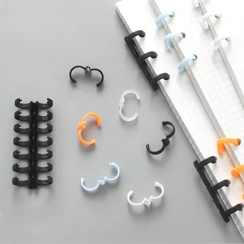 Jual DIY Plastik Binder Binding Strip - Ring Binder Custom Warna Pastel ...
