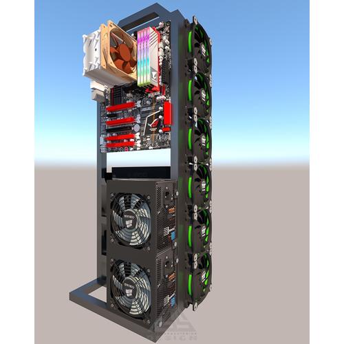 Jual rig mining case, mining vga, trading, casing pc, rig mining dual ...