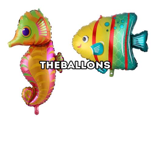 Jual Theballons - Balon Foil Animal Sea / Balon Foil Hewan Laut Jumbo ...