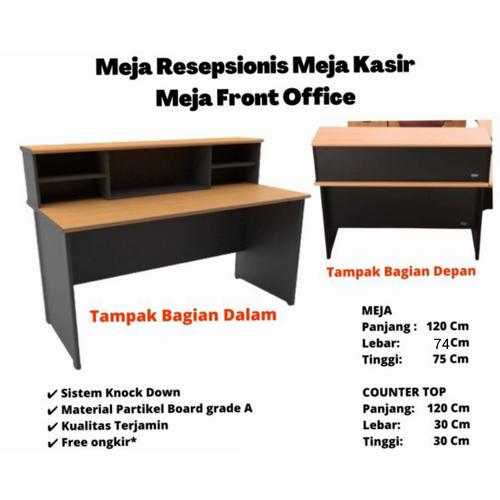 Jual Meja reception receptionist kantor Staff kasir UNO UOD 1032+URC ...