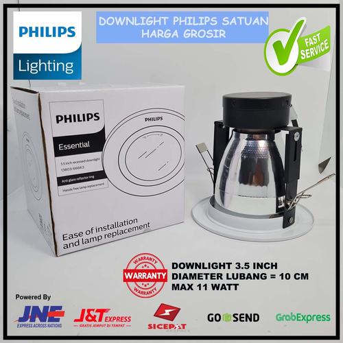 Jual FITTING PHILIPS DOWNLIGHT 66663 Recessed White Rumah Lampu 3.5 INCH - Jakarta Barat - RAJA ...