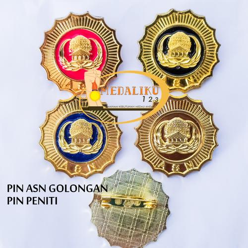 Jual Pin Peniti ASN Korpri Gol I II III IV - Merah - Kab. Tangerang ...