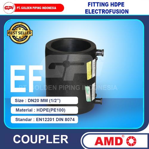 Jual COUPLER EF- ELECTRO FUSION FITTING HDPE 1/2" - EF 63MM(2") - Kota ...