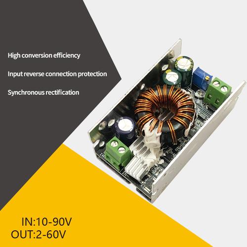 Jual 100W High Voltage Step Down 10-90V to 1.5V-60V 6A DC-DC Buck ...