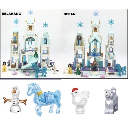 Jual mainan lego kastil frozen princess elsa anna /Brick istana kastil ...