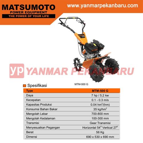 Jual Mesin Bajak Sawah / Traktor Tangan / Mini Tiller MTM 500 G ...