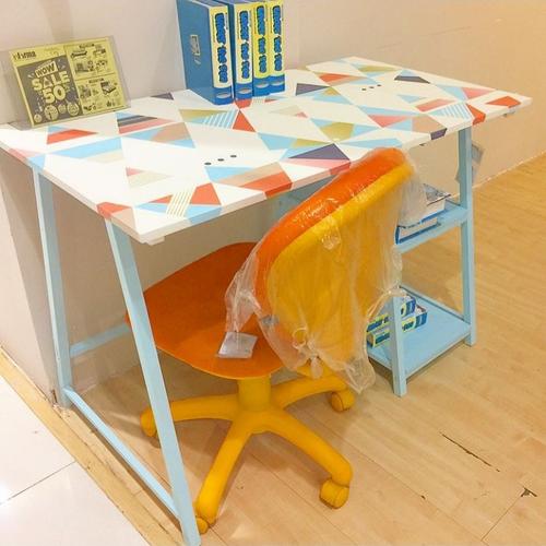 Jual Meja belajar informa tama biru meja kerja meja kantor meja guru ...