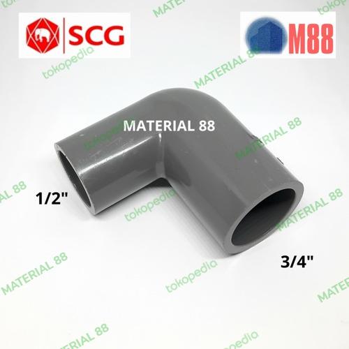 Jual Vlok Keni 3/4×1/2 inch AW Reducer Elbow Knee 0.75 x 0.5 3/4 × 1/2 ...