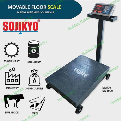 Jual Timbangan Digital Lantai 500kg MV 500 - Jakarta Barat - Golden Retail | Tokopedia