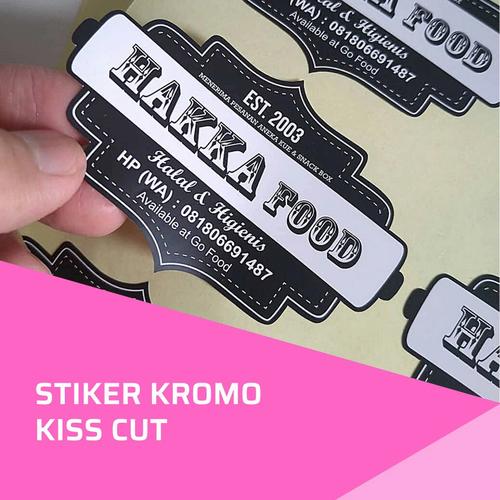 Jual Cetak Stiker Cromo A3+ Cutting Premium 1 Hari Jadi - OVAL - Kab ...