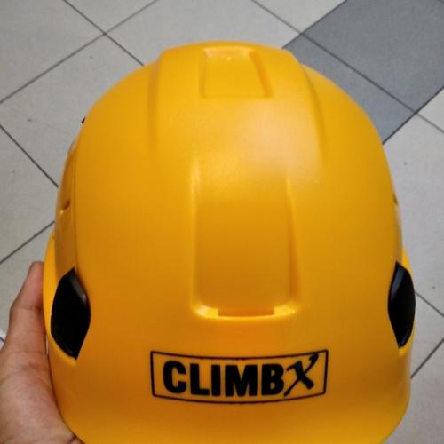 Jual Helm panjat tebing Climbx warna kuning / helm climbing climb ...
