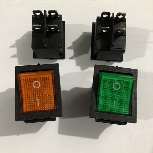 Jual SWITCH ON OFF LAMPU 4 PIN BESAR (PILIH WARNA) - Hijau - Kota Depok ...