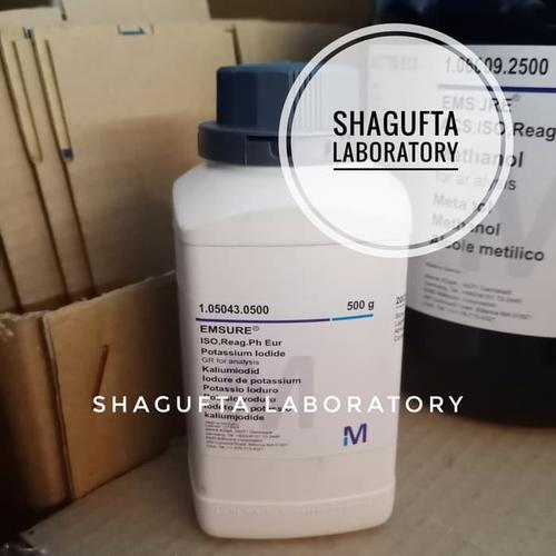 Jual KALIUM IODIDA (KI) PRO ANALYS 50gr MERCK 105043 / POTASSIUM IODIDE ...