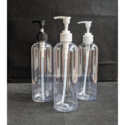 Jual botol pump 500ml Lotion Pump 500 ml tinggi Hand soap sabun Cair - tutup bening - Kota Depok ...
