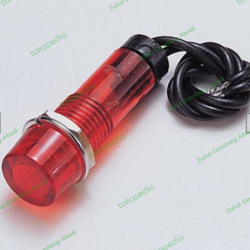 Jual PL-1002, (10mm) INDICATOR LIGHT / PILOT LAMP, AUSPICIOUS - Merah ...