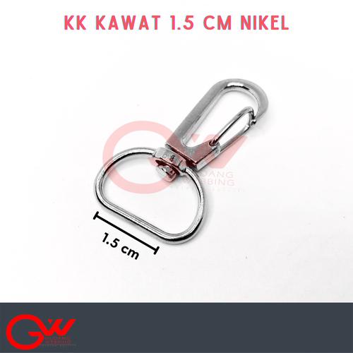 Jual Pengait Besi / Kew Kew KAWAT / KK KAWAT 1,5CM NICKEL - ECERAN ...