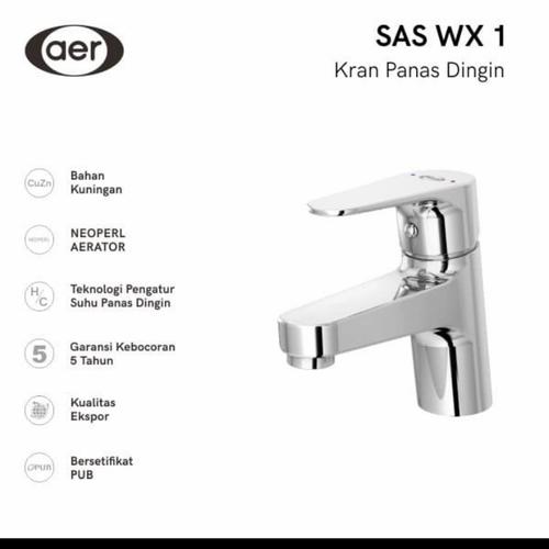 Jual Kran Wastafel AER SAS WX1 / Kran wastafel panas dingin - Jakarta ...