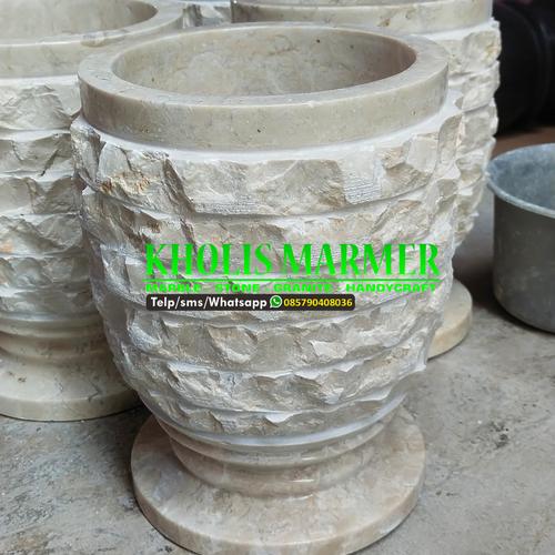 Jual Pot Bunga Batu Marmer - Kab. Tulungagung - Galeri Batu Alam ...