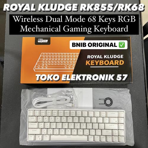 Jual Royal Kludge RK855/RK68 68keys Wireless RGB Mechanical Gaming ...