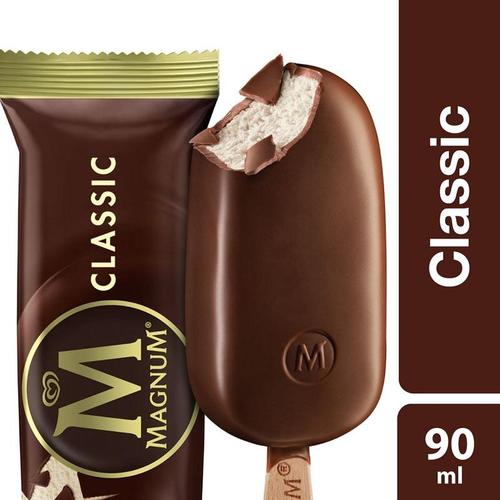 Jual WALLS MAGNUM CLASSIC 90ML ICE CREAM MAGNUM ES KRIM PER STICK WALL ...