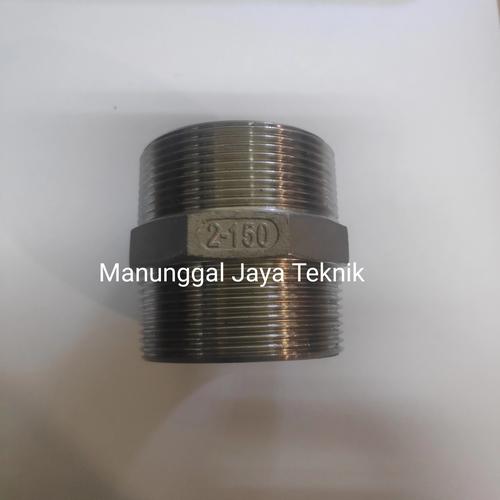 Jual Double Naple 2" inch Stainless Steel / Double Nepel SS304 ...