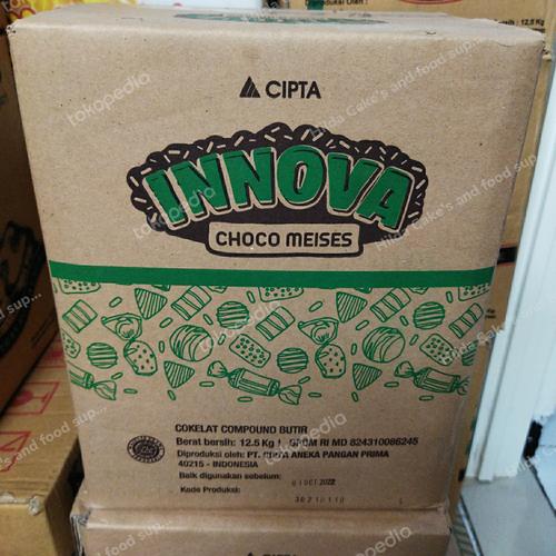 Jual Meses Coklat Innova inova Repack 500 Gr kwalitas rasa di atas Gogo ...