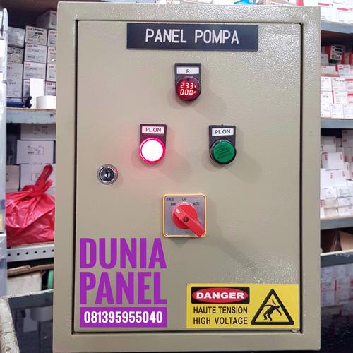 Jual PANEL POMPA SAMPIT 1PHASE 1X2,2KW/3HP 1 TANKI + PELAMPUNG 5METER ...
