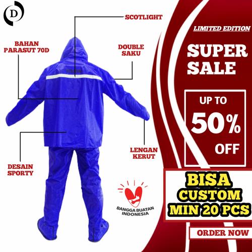 Jual jas hujan terbaru tojan axio asv tiger head rainsol jas hujan ...