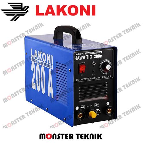 Jual Mesin Las Inverter Lakoni Hawk TIG 200 E Welding MMA / TIG Welder ...
