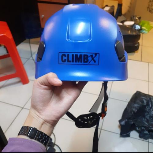 Jual Helm climbing Climbx warna biru / helm panjat tebing - Biru ...