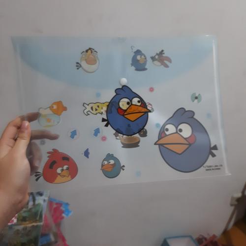 Jual map plastik angry bird map angry bird map sekolah map kerja map ...