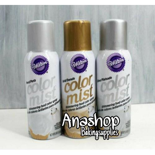 Jual Original Pewarna Kue Wilton Color Mist Food Coloring Spray ...