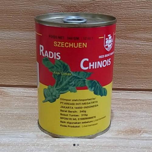 Jual Sayur Asin Acar Lobak Kaleng/Szechuen Cajai Radis Chinois 340gr ...