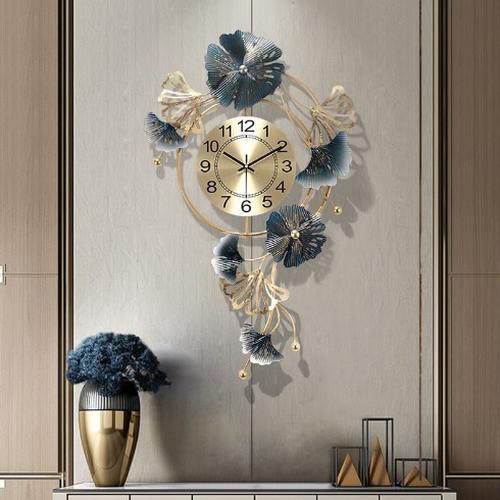 Jual JAM DINDING UNTUK RUANG TAMU LATAR BELAKANG BISU MOTIF BUNGA ...