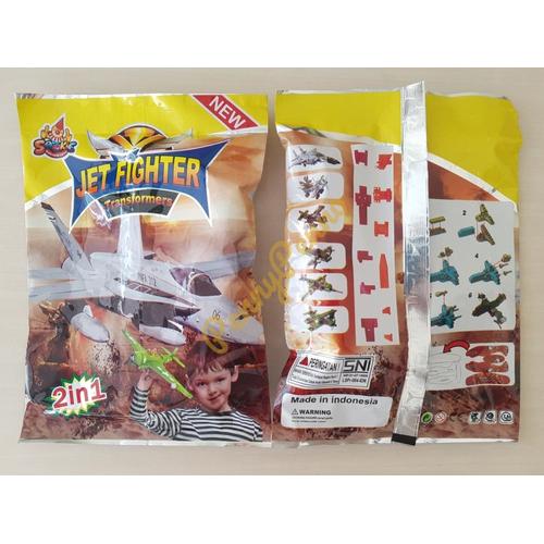 Jual Mainan Anak Robot Jet Fighter Pesawat Rakit 2 in 1 - Kab ...