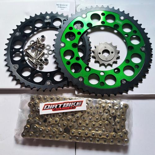 Jual GEAR SET ROZ KLX 230 & KLX 250 Gir Depan Belakang ROZ KLX230 ...