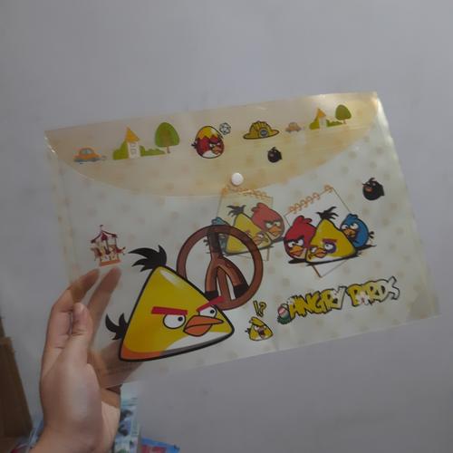 Jual map plastik angry bird map angry bird map sekolah map kerja map ...