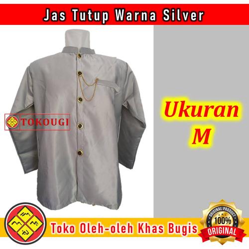 Jual Jas Tutup Khas Bugis Makassar Warna Silver Terbaru dan Terlaris ...