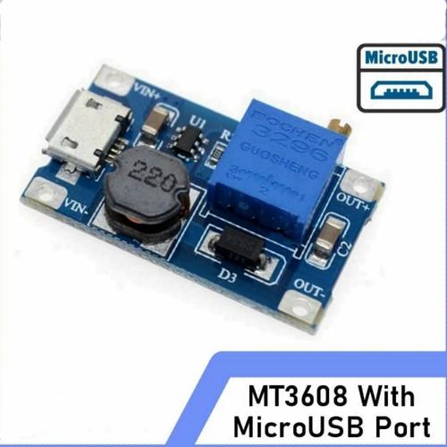 Jual Modul Step up MT3608 2A DC Adjustable Power Supply DC - Kab ...