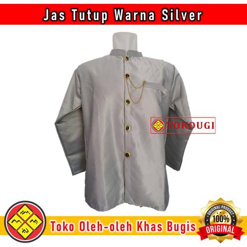 Jual Jas Tutup Khas Bugis Makassar Warna Silver Terbaru dan Terlaris ...