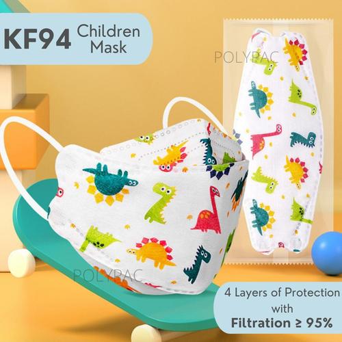 Jual Masker Anak KF94 karakter isi 10 pc/ Masker kids KF94 karakter ...
