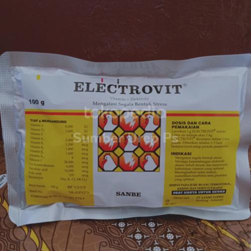 Jual ELECTROVIT 100 gram - MULTIVITAMIN DAN ELECTROLIT - Kab. Malang ...