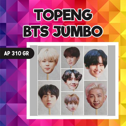 Jual TOPENG BTS / TOPENG JUMBO MUKA BTS - Kab. Badung - Rainbow Digital ...