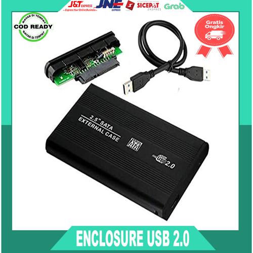 Jual Enclosure USB 2.0 Converter SATA to USB Casing Harddisk External ...