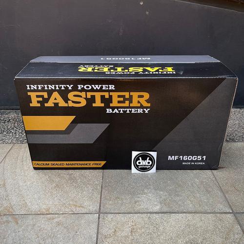 Jual Aki MF Faster N150 150Ah MF160G51 - Accu Kering Baterai Premium ...